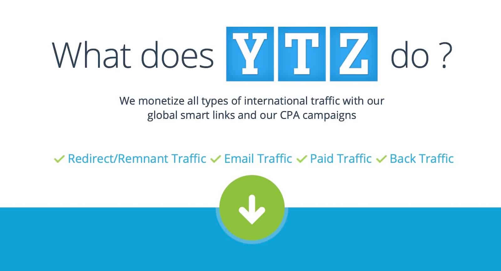 YTZ - Monetize your remnant traffic with smart links - Servando Silva
